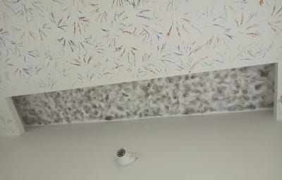 False Ceiling Multi Color Texture Design